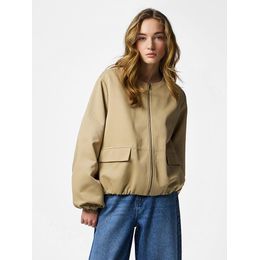 Pieces Blouson "Pcberit" in Beige - 61% | Gr&ouml;&szlig;e XS | Damenjacken