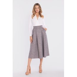 Stylove Rock in Grau - 29% | Gr&ouml;&szlig;e XXL | Damenroecke