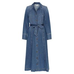 MOSS COPENHAGEN Jeanskleid "Turo" in Blau - 52% | Gr&ouml;&szlig;e M | Damen-kleider