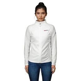 Geographical Norway Fleecejacke "Tug" in Wei&szlig; - 75% | Gr&ouml;&szlig;e XXL | Damenjacken