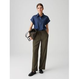 Opus Jeansbluse "Folmes" in Dunkelblau - 44% | Gr&ouml;&szlig;e 40 | Damen-blusen