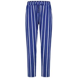 Sublevel Hose in Blau/ Wei&szlig; - 86% | Gr&ouml;&szlig;e L | Damenhosen