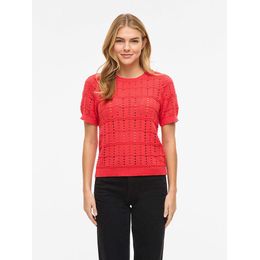 Vila Bluse "Visidona" in Rot - 36% | Gr&ouml;&szlig;e L | Damen-blusen