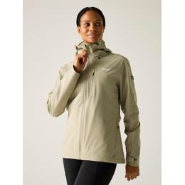Regatta Funktionsjacke "Oklarna" in Beige - 76% | Gr&ouml;&szlig;e 40 | Damen-outdoorjacken