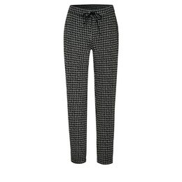 Rosner Hose "Modern Chic" in Schwarz/ Wei&szlig; - 70% | Gr&ouml;&szlig;e 46 | Damenhosen