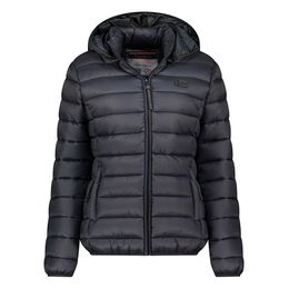 Geographical Norway Steppjacke "Atichoko" in Schwarz - 61% | Gr&ouml;&szlig;e L | Damenjacken