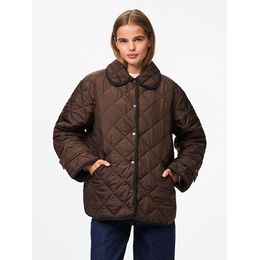 Pieces Steppjacke "Pcemily" in Dunkelbraun - 66% | Gr&ouml;&szlig;e XS | Damenjacken