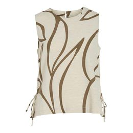 Vila Top "Viprisilla" in Beige - 40% | Gr&ouml;&szlig;e 38 | Damen-tops