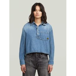 G-Star Raw G-Star Jeanshemd in Blau - 60% | Gr&ouml;&szlig;e L | Damen-blusen
