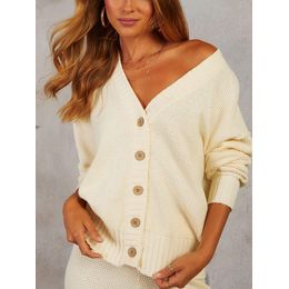 LA Angels Cardigan in Creme - 62% | Gr&ouml;&szlig;e S | Damen-pullover-cardigans