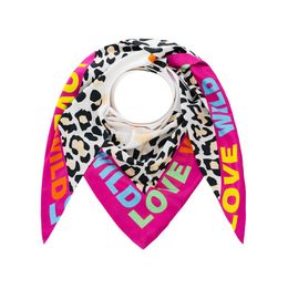 Zwillingsherz Dreieckstuch "Wild Love" in Bunt - (L)138 x (B)68 cm - 26% | Damen-schals-tuecher