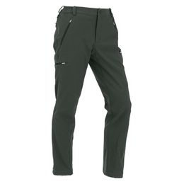 Maul Sport Softshellhose "Nebelhorn REC" in Khaki - 64% | Gr&ouml;&szlig;e 50 | Herren-outdoorhosen
