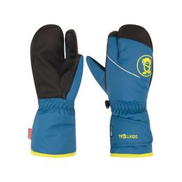 Trollkids Funktions-F&auml;ustlinge "Troll" in Blau - 23% | Gr&ouml;&szlig;e 4 | Kinderhandschuhe