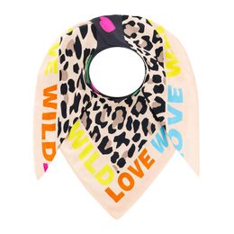 Zwillingsherz Dreieckstuch "Wild Love" in Bunt - (L)138 x (B)68 cm - 26% | Damen-schals-tuecher