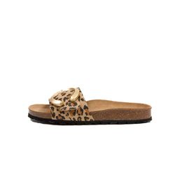 billowy Pantoletten in Braun/ Beige - 44% | Gr&ouml;&szlig;e 37 | Damen-pantoletten