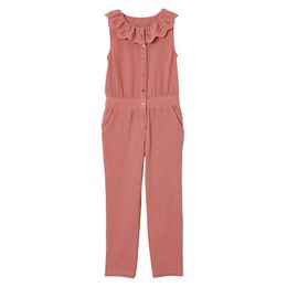 Vertbaudet Jumpsuit in Rot - 63% | Gr&ouml;&szlig;e 104 | Kinderhosen