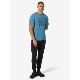 super.natural Trainingsshirt "Better Bike" in Blau - 57% | Gr&ouml;&szlig;e XXL | Herren-sportshirts