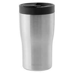 Profino Thermobecher "Barista" in Silber - 250 ml - 12% | Damen-outdoor-ausruestung