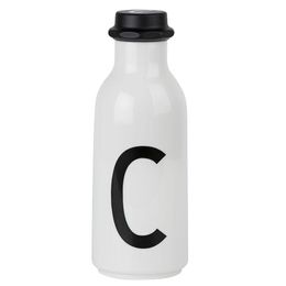 Design Letters Trinkflasche in Wei&szlig; - 500 ml - 47% | Damen-outdoor-ausruestung