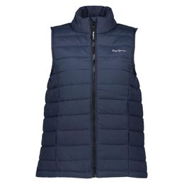 Pepe Jeans Steppweste in Dunkelblau - 56% | Gr&ouml;&szlig;e L | Damenjacken