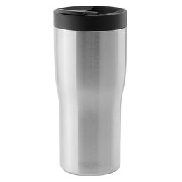 Profino Thermobecher "Barista" in Silber - 350 ml - 15% | Damen-outdoor-ausruestung