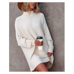 Milan Kiss Strickkleid in Creme - 65% | Gr&ouml;&szlig;e S | Damen-kleider