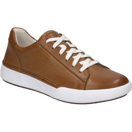 JOSEF SEIBEL Damen Sneaker Claire 01 in camel