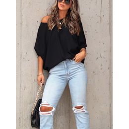 Milan Kiss Sweatshirt in Schwarz - 68% | Gr&ouml;&szlig;e L | Damen-sweatshirts-jacken
