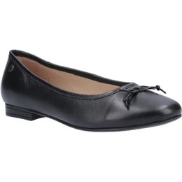 Hush Puppies Womens/Ladies Naomi Slip On Leder Ballett Pumpe (Schwarz)