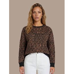 Geographical Norway Sweatshirt "Getoile" in Braun - 71% | Gr&ouml;&szlig;e XXL | Damen-sweatshirts-jacken