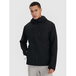 4F Softshelljacke in Schwarz - 63% | Gr&ouml;&szlig;e XL | Herren-outdoorjacken