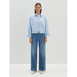 someday Bluse "Zesto" in Hellblau - 61% | Gr&ouml;&szlig;e 42 | Damen-blusen
