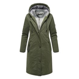 Marikoo Damen Winterjacke Ledalaa mit Kapuze