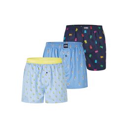 Happy Shorts Herren Boxer Motiv Mix Boxershorts, Unterhose, Boxerbriefs
