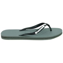 Philipp Plein Marke Logo Grau Flip Flops