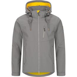 Ankerglut Ankerglutfreiheit Softshelljacke Herren dunkelgrau M - Herrenjacken