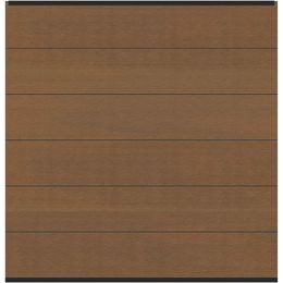 TraumGarten DreamDeck SYSTEM Platinum XL Zaunset teak-braun g&uuml;nstig