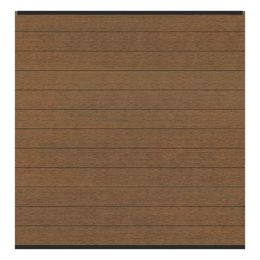 TraumGarten DreamDeck SYSTEM Platinum Zaunfeld-Set teak-braun g&uuml;nstig