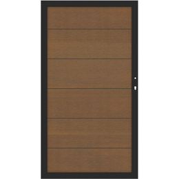 TraumGarten SYSTEM Platinum XL Tor Teak Braun g&uuml;nstig