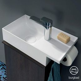 Burgbad Yumo Schrank mit G&auml;stebecken, 1 T&uuml;r, SFKP051LF3725C0001,