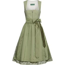 Country Line Midi-Dirndl mit Fischgrat-Mieder Hellgr&uuml;n (Gr&ouml;&szlig;e: 36)