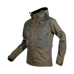 Hart Jacke Aran Oliv (Gr&ouml;&szlig;e: 3XL)