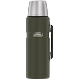 Thermos Isolierflasche Stainless King Beverage Bottle 1,2l Mattoliv