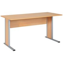 Schreibtisch "Serie 4000" ca 140x65 cm , buche