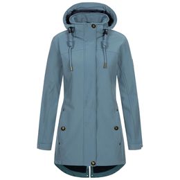 Ankerglut Ankerglutbrise Softshellmantel Damen hellblau 38 - Damenjacken