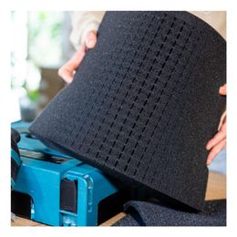 HMF ODR100 Koffereinlagen mit Rasterschaumstoff f&uuml;r Outdoor-Fotokoffer, 5er Set, 51 x 35 cm