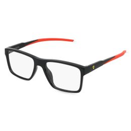 Scuderia Ferrari 0FZ8007U Brille Herren | Fassung: Vollrand, Quadratisch, Schwarz