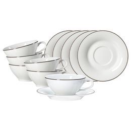Ritzenhoff & Breker Ritzenhoff & Breker Teetassen mit Untertassen Ostfriese 100 ml 6er Set