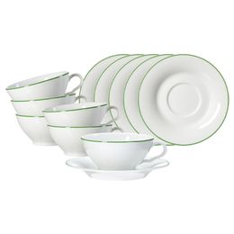 Ritzenhoff & Breker Ritzenhoff & Breker Teetassen mit Untertassen Ostfriese 100 ml 6er Set