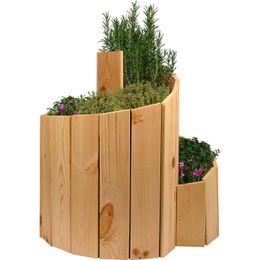 Dobar Kr&auml;uterspirale Massivholz, Bausatz